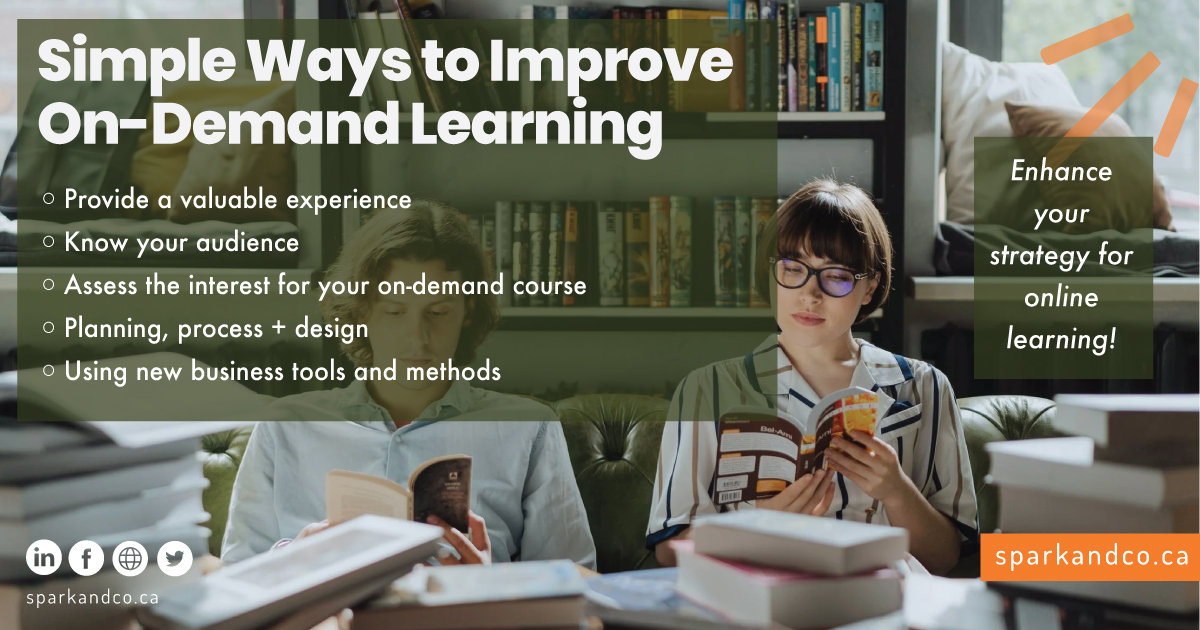 What We Do: Custom On Demand Courses - Spark + Co.